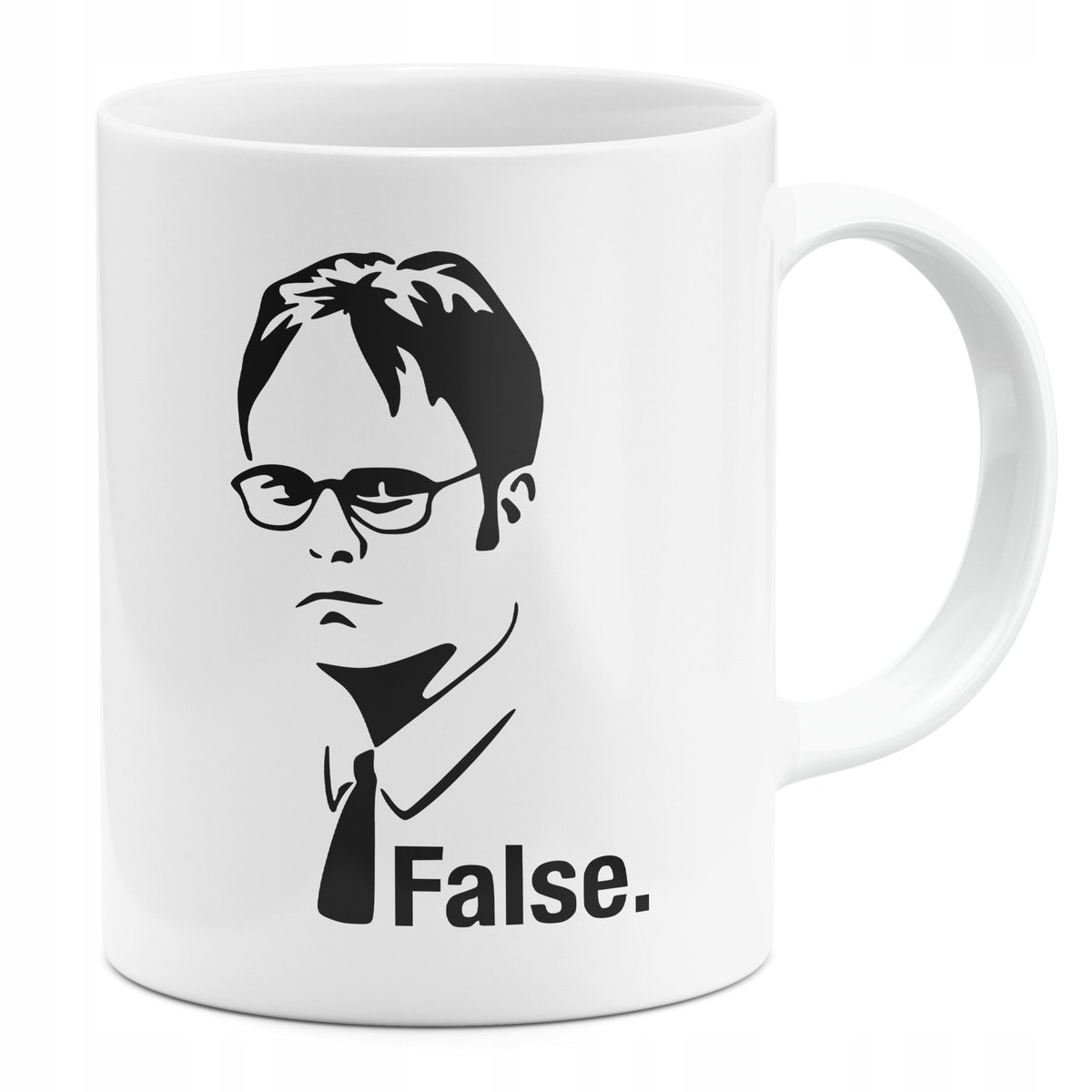Kubek False Dwight Schrute The Office Biuro Mose - Inna marka | Sklep EMPIK.COM