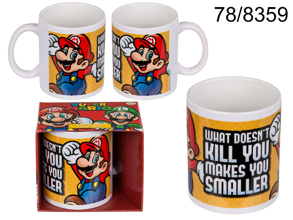 Kubek fana Super Mario Bros - produkt licencyjny - Kemis - House of Gadgets | Sklep EMPIK.COM