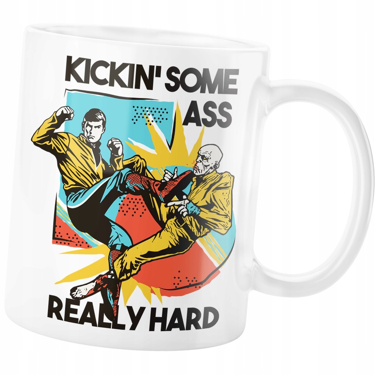 KUBEK FIGHT KICKIN SOME REALLY HARD WALKA - Inna marka | Sklep EMPIK.COM