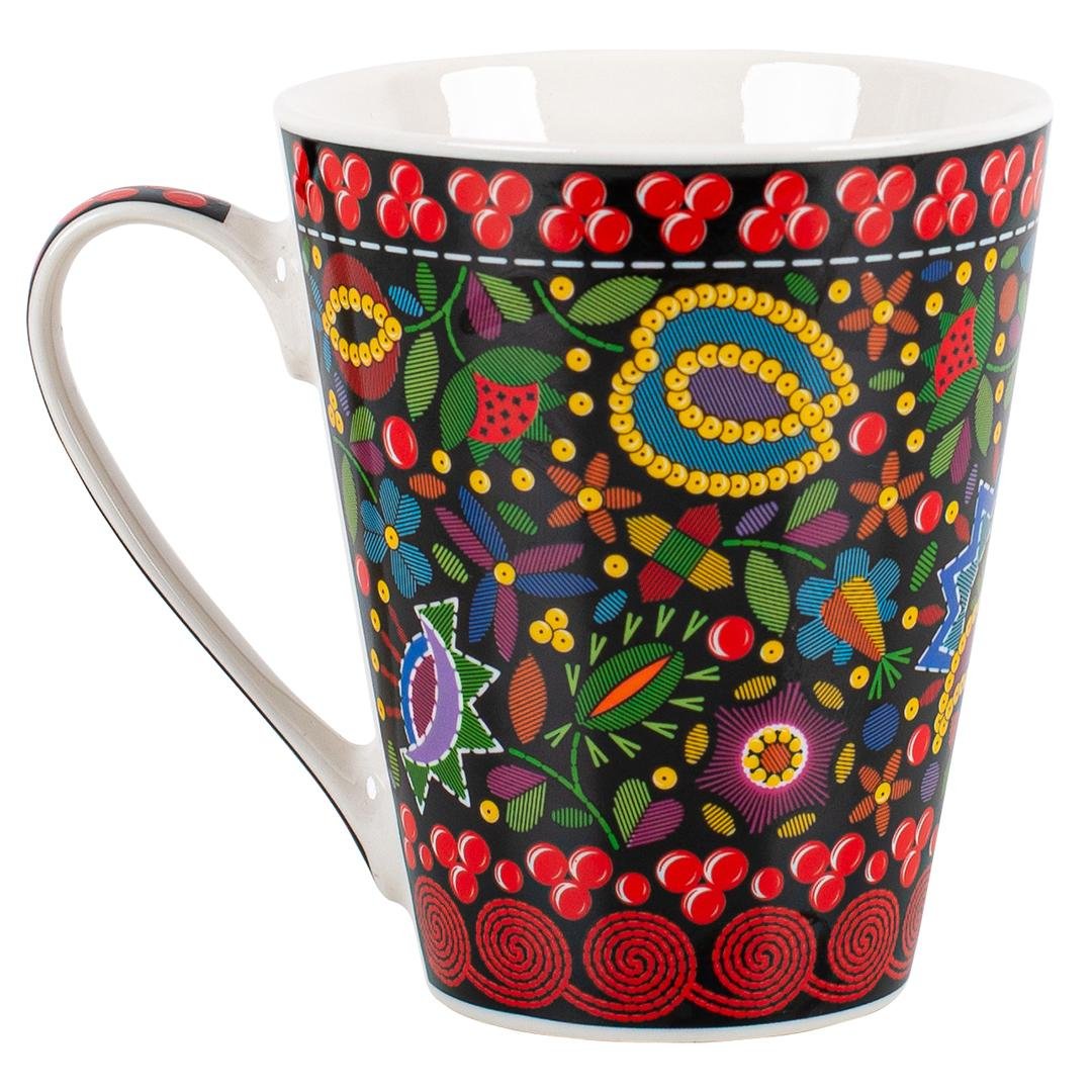 Kubek Folk - Wzory Krakowskie 250 Ml Folkstar - Folkstar | Sklep EMPIK.COM