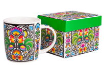 Kubek Folkstar Hania w pudełku koguty - Folkstar | Sklep EMPIK.COM