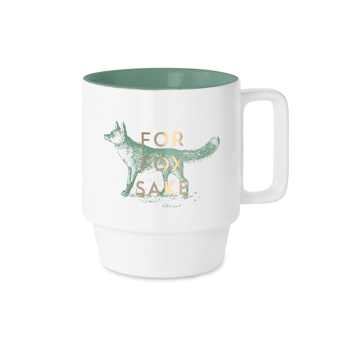 Kubek 'For Fox Sake Mug' 355 ml | DESIGNWORKS INK - DESIGNWORKS INK ...