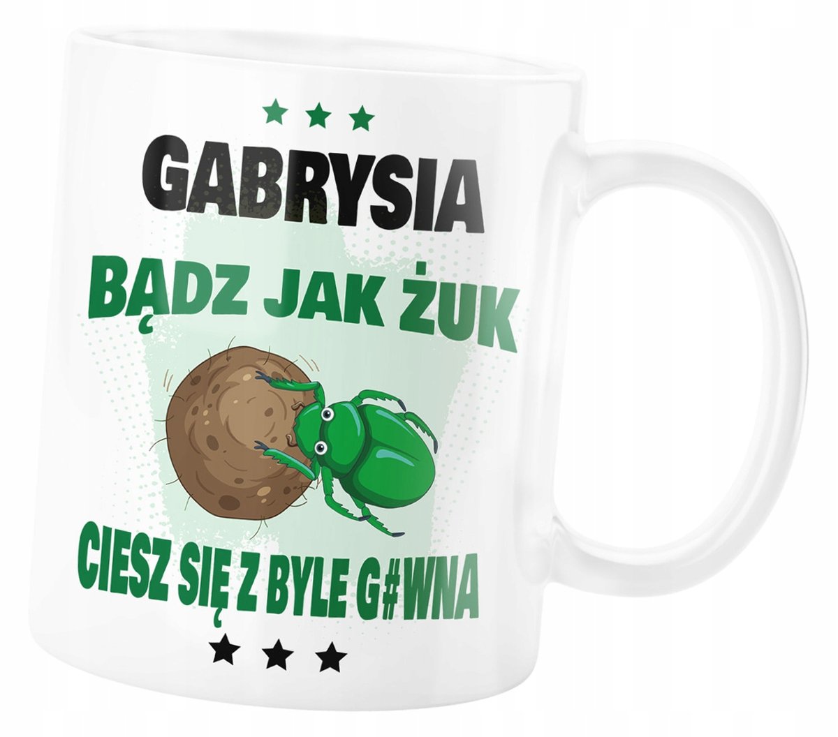 KUBEK GABRYSIA BĄDŹ JAK ŻUK ŚMIESZNY PREZENT - Inna marka | Sklep EMPIK.COM