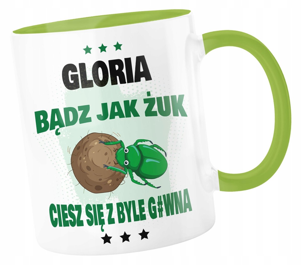 KUBEK GLORIA BĄDŹ JAK ŻUK ŚMIESZNY PREZENT - Inna marka | Sklep EMPIK.COM