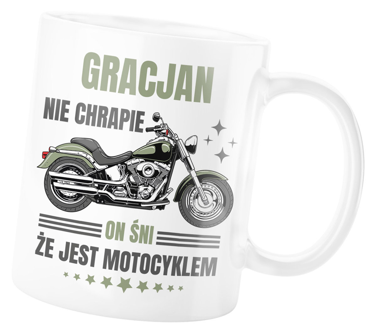 KUBEK GRACJAN NIE CHRAPIE ON ŚNI ŻE JEST MOTOCYKLEM - Inna marka | Sklep EMPIK.COM