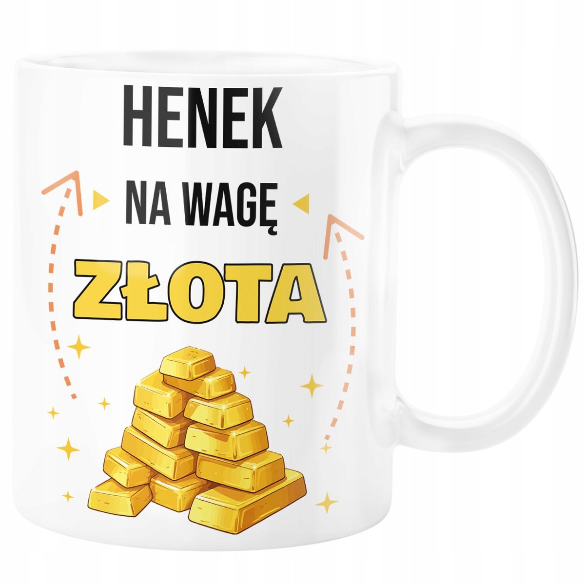 KUBEK HENEK NA WAGĘ ZŁOTA PREZENT - Inna marka | Sklep EMPIK.COM