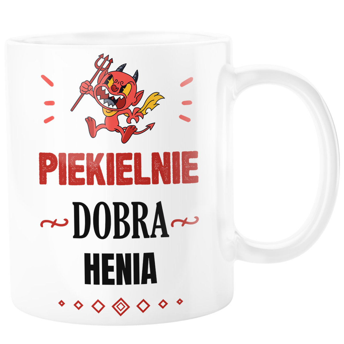 KUBEK HENIA PIEKIELNIE DOBRA ZABAWNY PREZENT - Inna marka | Sklep EMPIK.COM