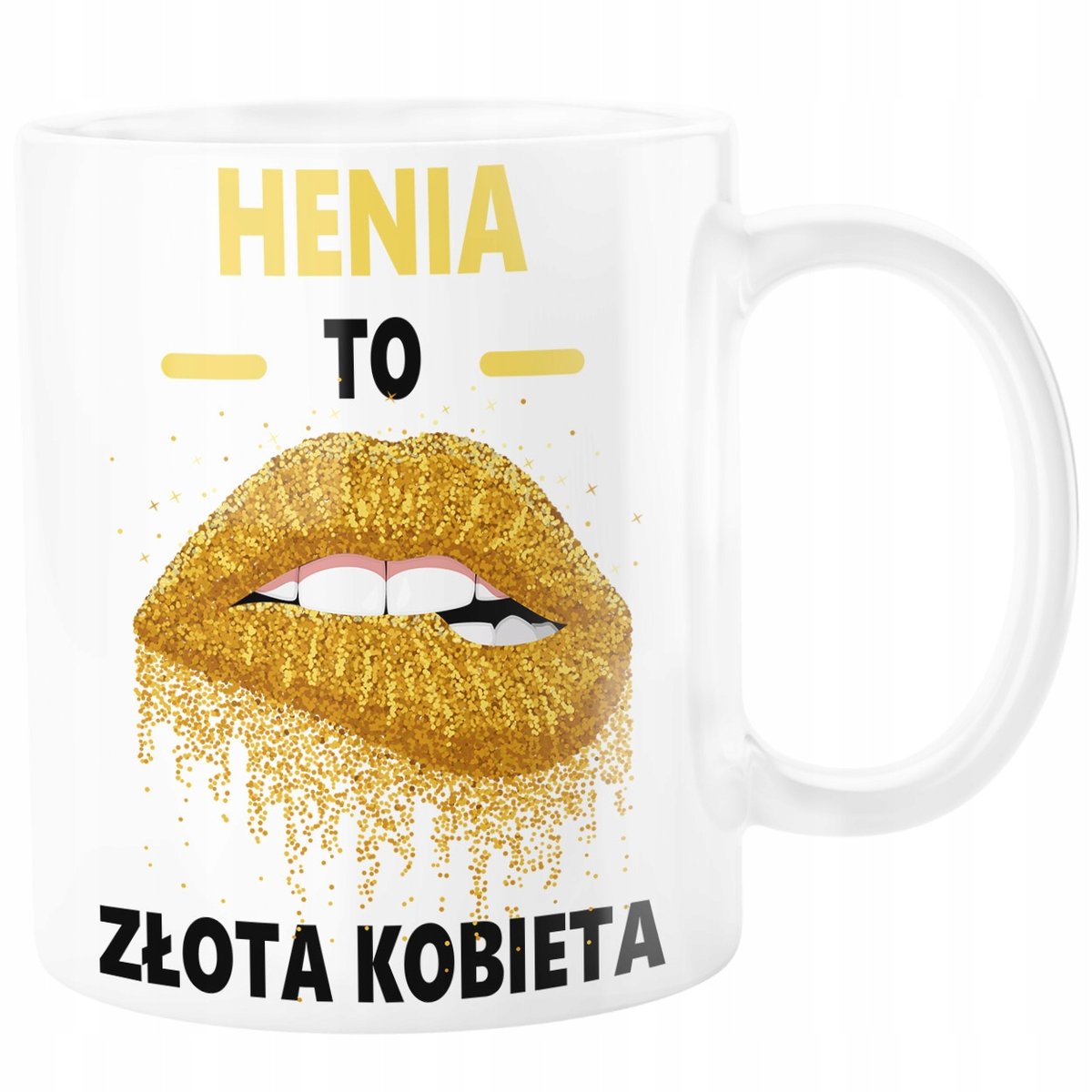 KUBEK HENIA TO ZŁOTA KOBIETA - Inna marka | Sklep EMPIK.COM