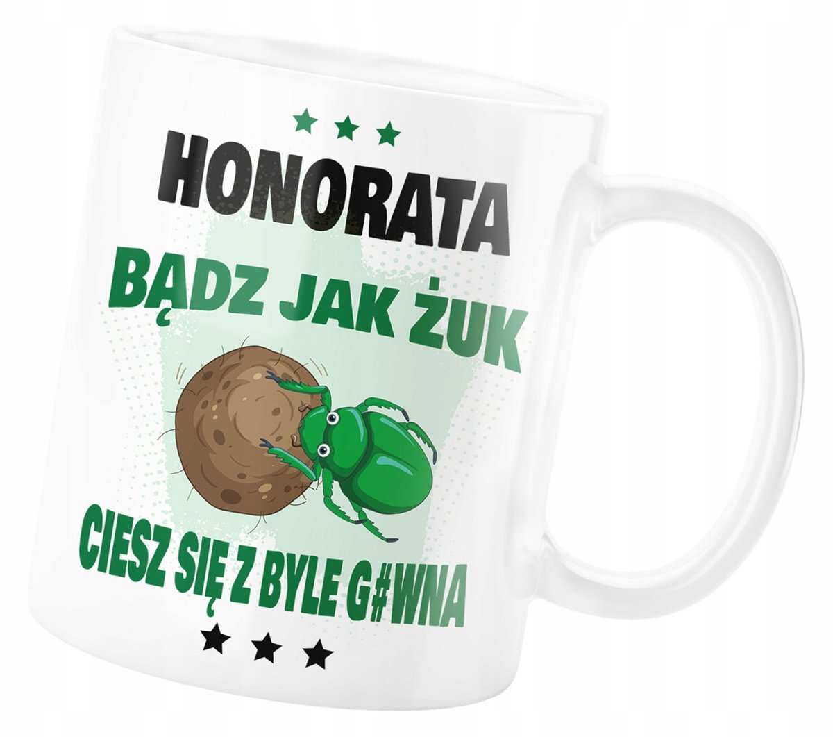 KUBEK HONORATA BĄDŹ JAK ŻUK ŚMIESZNY PREZENT - Inna marka | Sklep EMPIK.COM