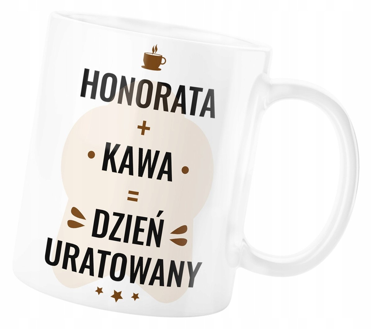 KUBEK HONORATA PLUS KAWA DZIEŃ URATOWANY - Inna marka | Sklep EMPIK.COM