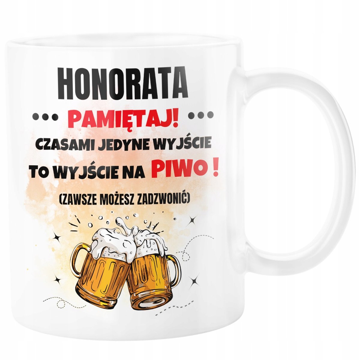 KUBEK HONORATA PODZIĘKOWANIA KONIEC PRACY WYJŚCIE NA PI WO - Inna marka ...