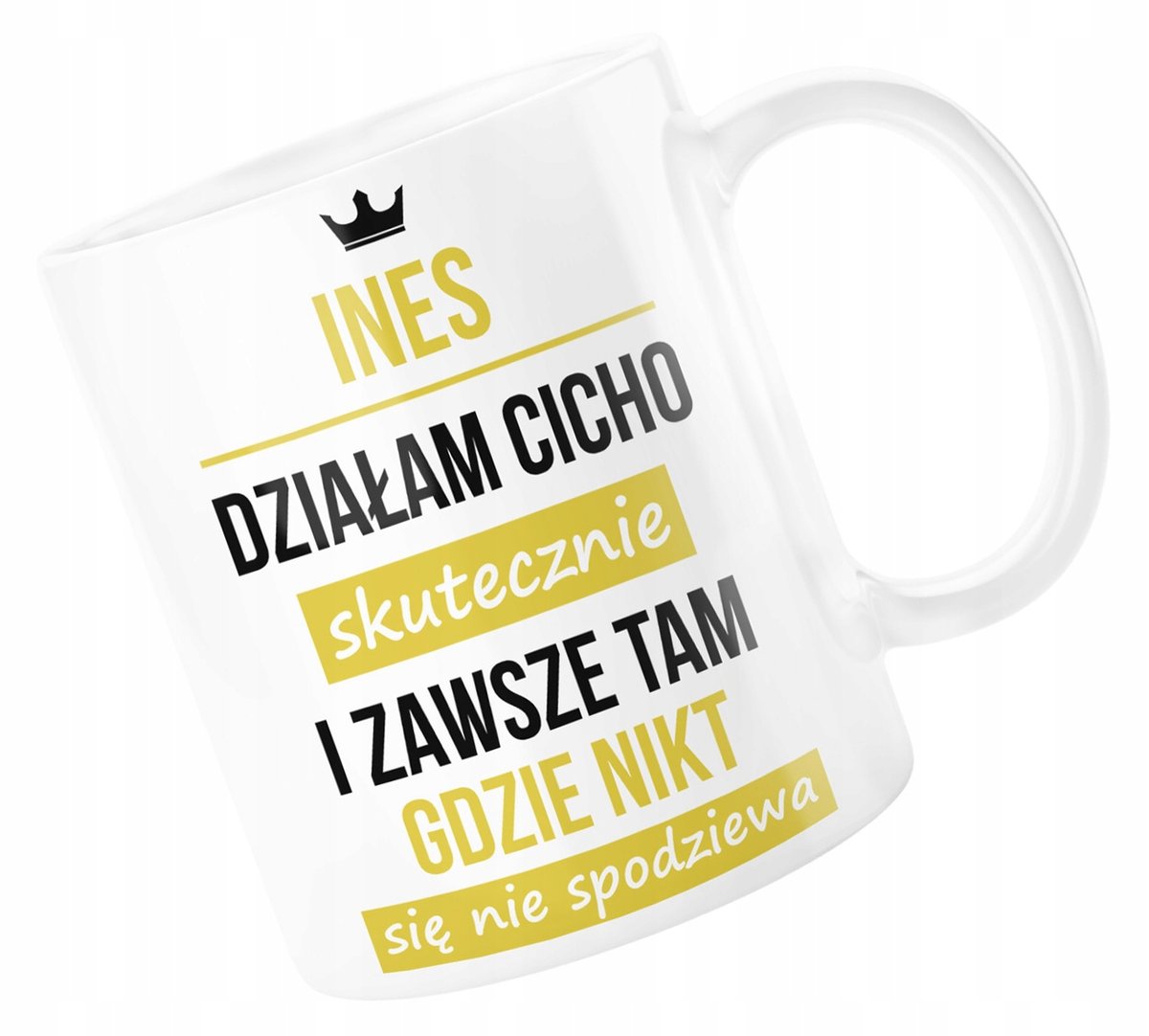 KUBEK INES DZIAŁAM CICHO SKUTECZNIE - Inna marka | Sklep EMPIK.COM