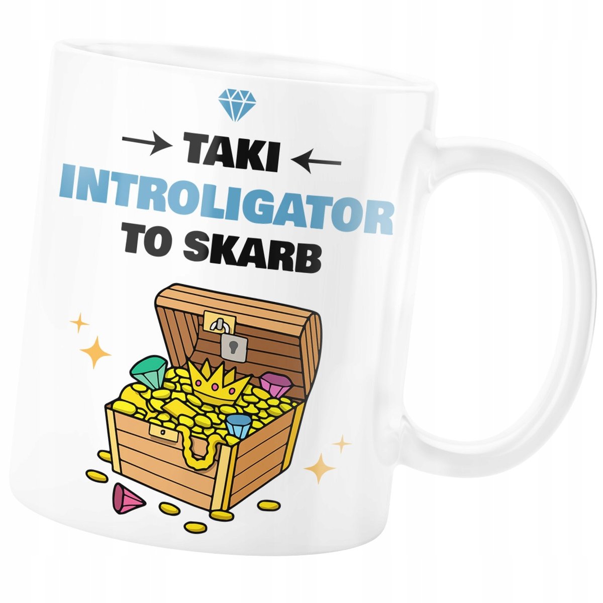 KUBEK INTROLIGATOR TO SKARB PREZENT - Inna marka | Sklep EMPIK.COM