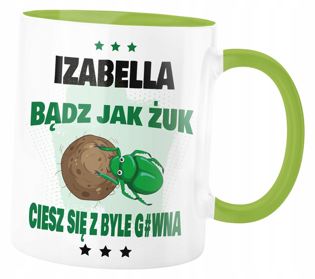 KUBEK IZABELLA BĄDŹ JAK ŻUK ŚMIESZNY PREZENT - Inna marka | Sklep EMPIK.COM