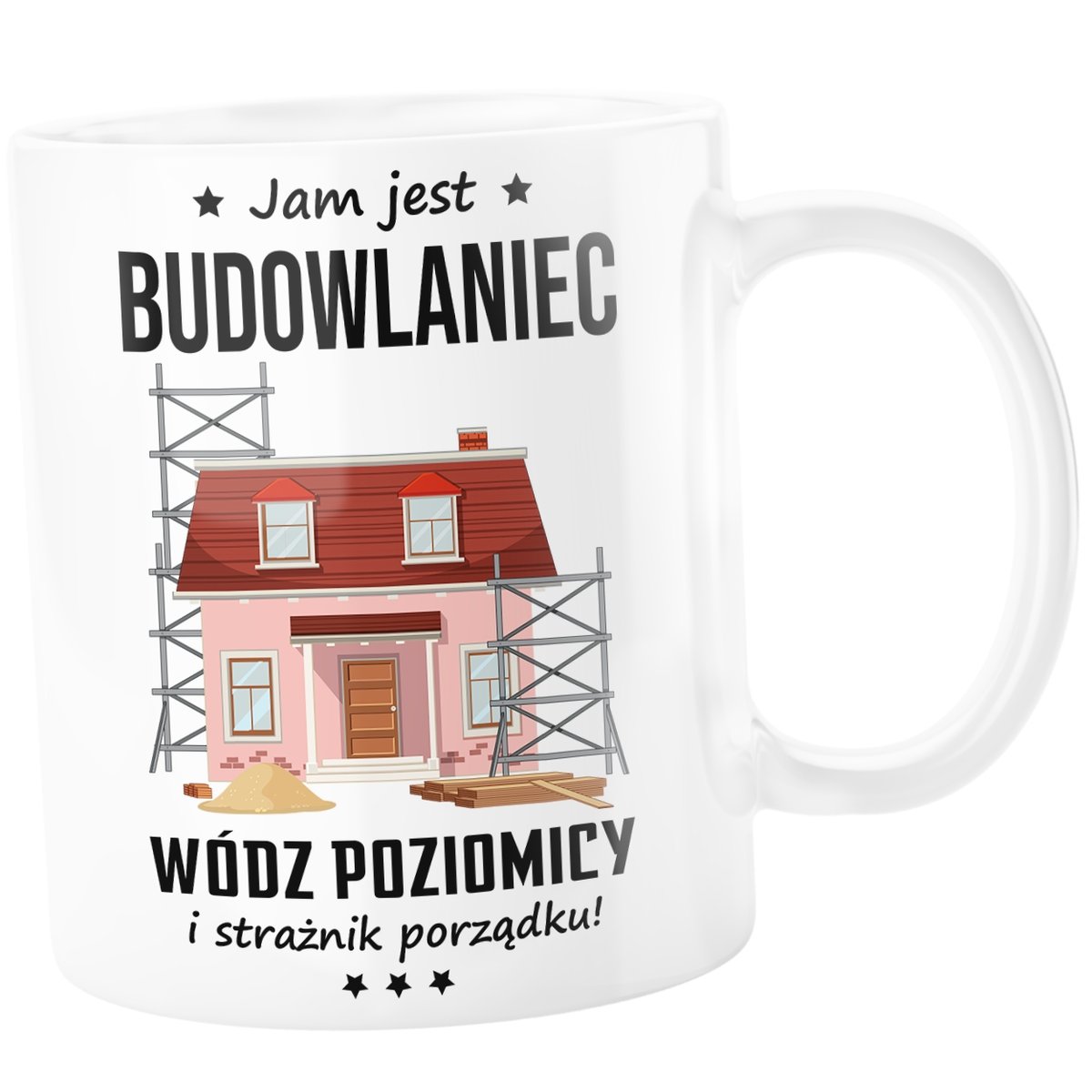 KUBEK JAM JEST BUDOWA WÓDZ PREZENT - Inna marka | Sklep EMPIK.COM