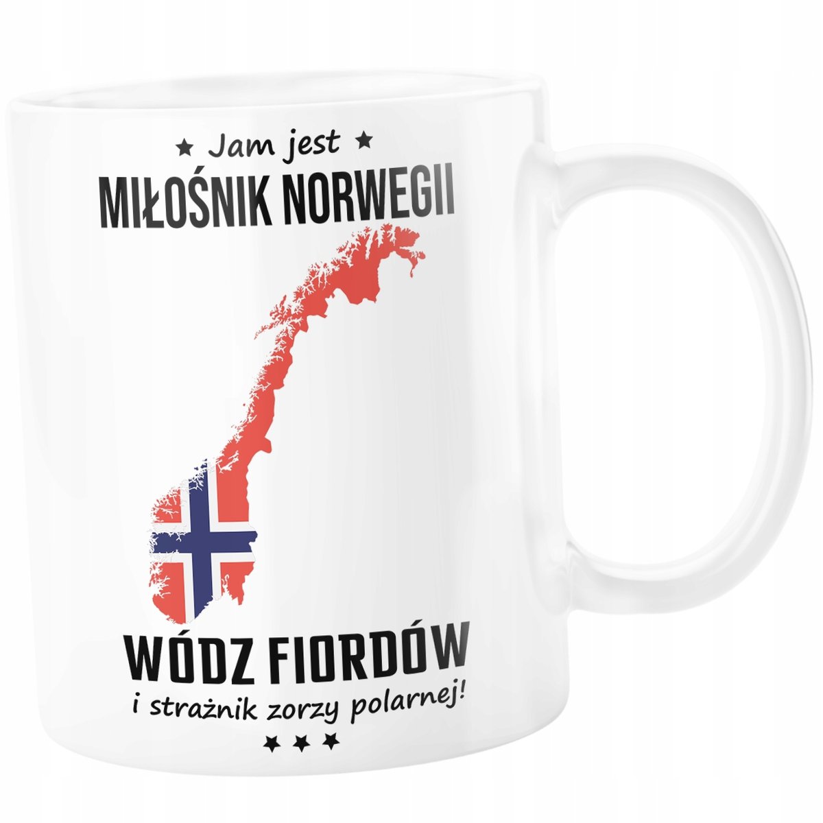 KUBEK JAM JEST NORWEGIA WÓDZ PREZENT - Inna marka | Sklep EMPIK.COM