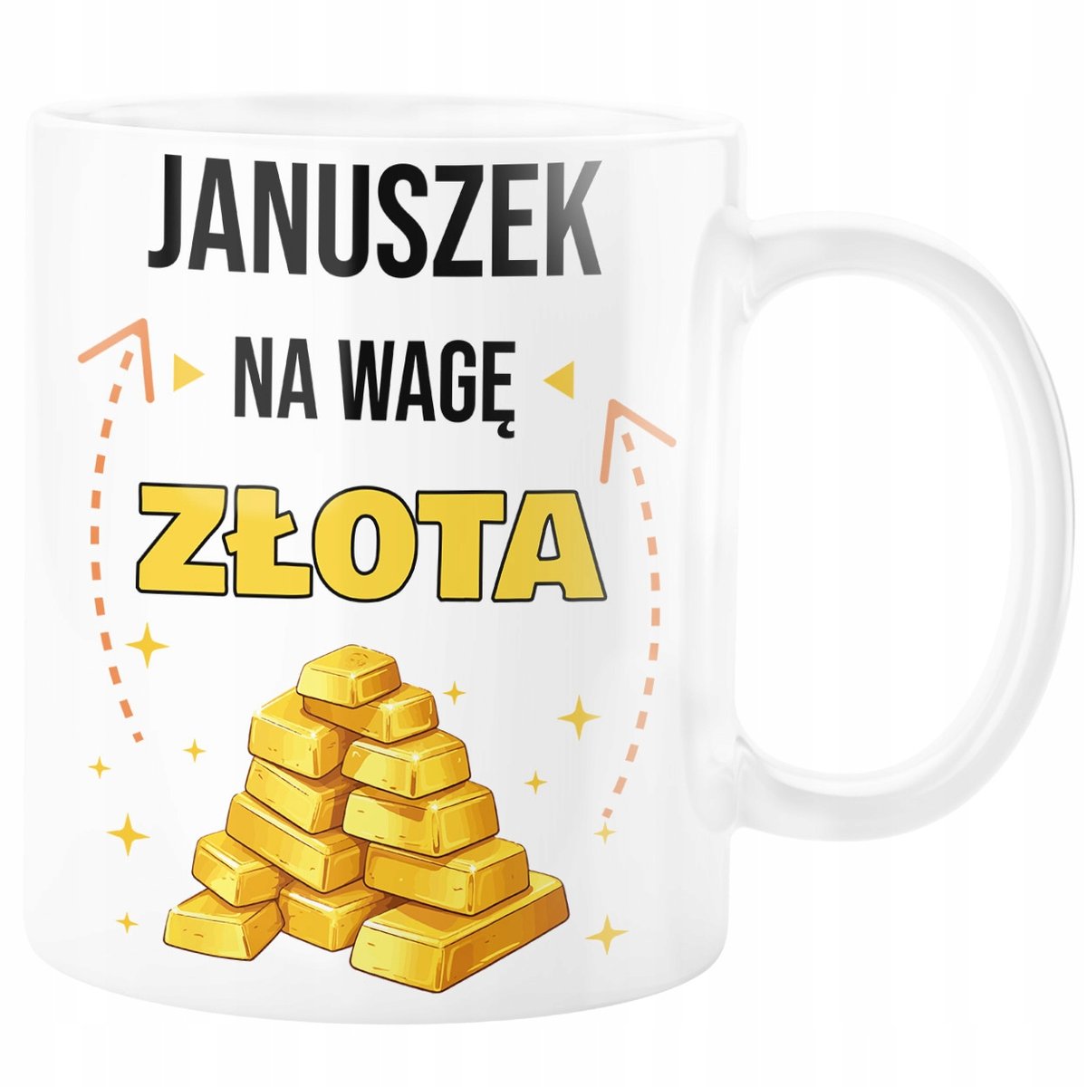 KUBEK JANUSZEK NA WAGĘ ZŁOTA PREZENT - Inna marka | Sklep EMPIK.COM