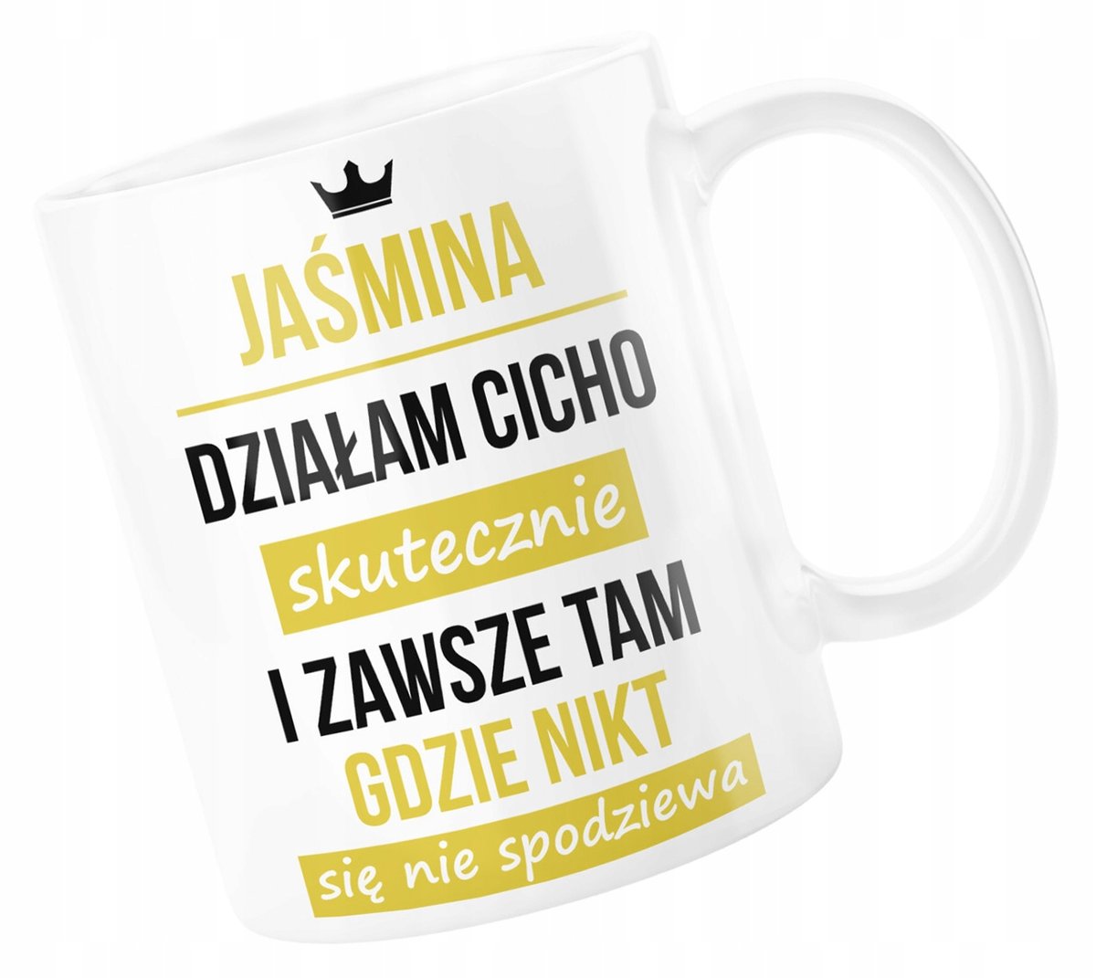 KUBEK JAŚMINA DZIAŁAM CICHO SKUTECZNIE - Inna marka | Sklep EMPIK.COM