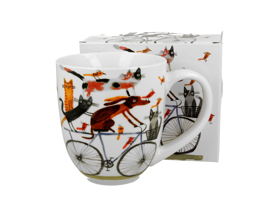 Kubek jumbo xxl urodziny psi świat pies na rowerze - Duo | Sklep EMPIK.COM
