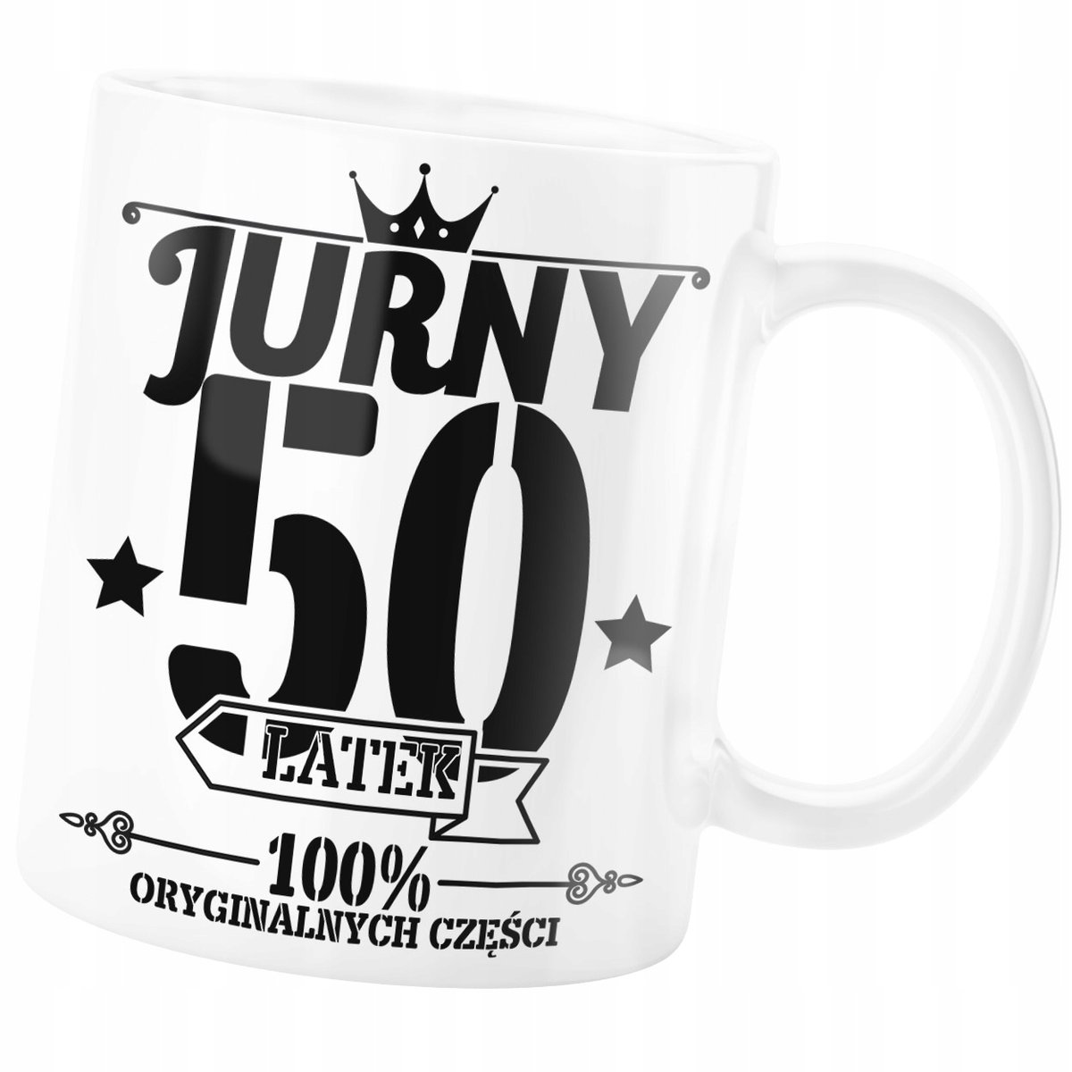 KUBEK JURNY 50 LATEK PREZENT NA URODZINY 50 LAT - Inna marka | Sklep ...