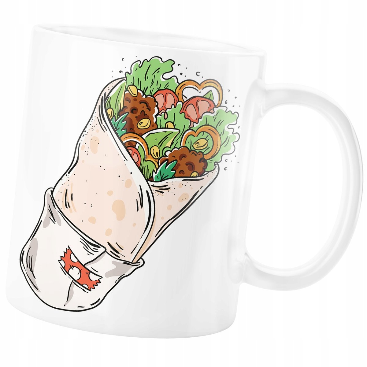 KUBEK KEBAB TORTILLA ROLLO PITA ULUBIENIEC KEBABÓW - Inna marka | Sklep ...