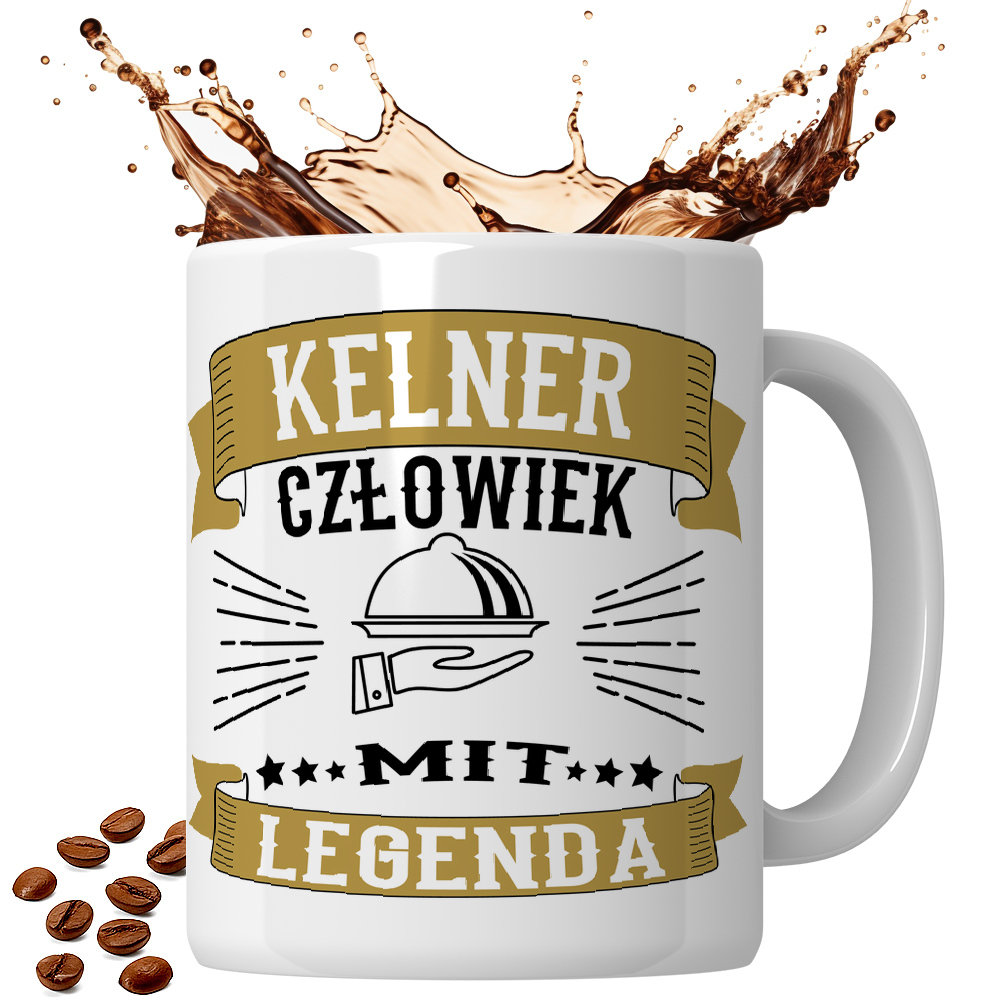 Kubek Kelner Człowiek Mit Legenda - VoloDonum | Sklep EMPIK.COM