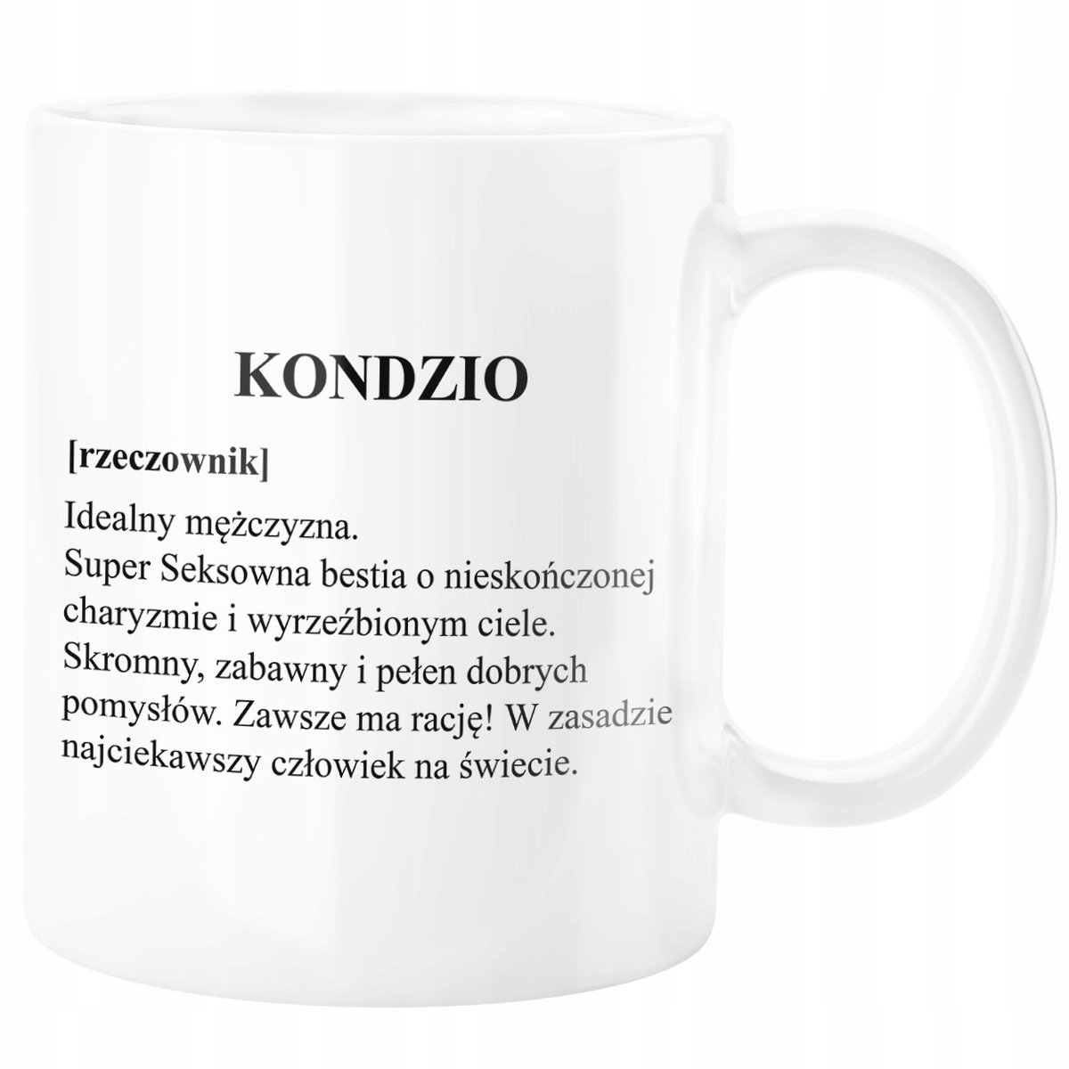 KUBEK KONDZIO RZECZOWNIK IDEALNY MĘŻCZYZNA - Inna marka | Sklep EMPIK.COM