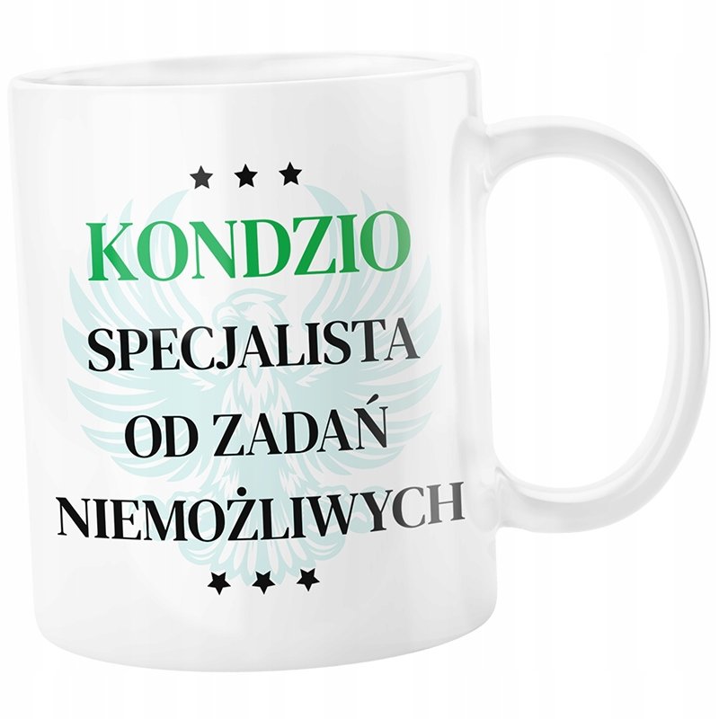 KUBEK KONDZIO SPECJALISTA OD ZADAŃ NIEMOŻLIWYCH PREZENT - Inna marka ...