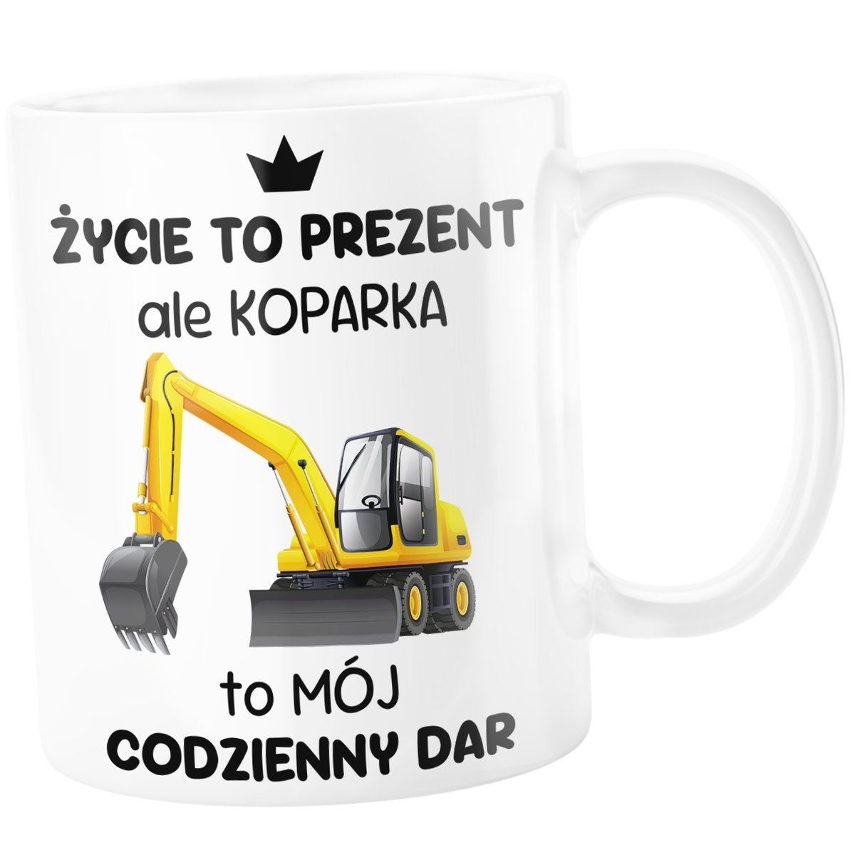 KUBEK KOPARKA TO MÓJ CODZIENNY DAR - Inna marka | Sklep EMPIK.COM