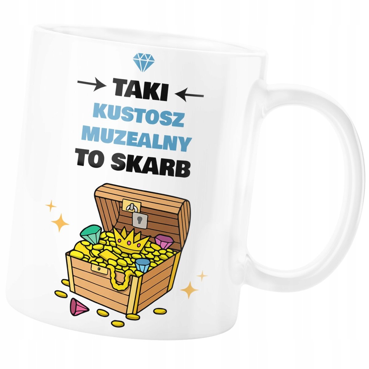 KUBEK KUSTOSZ MUZEALNY TO SKARB PREZENT - Inna marka | Sklep EMPIK.COM