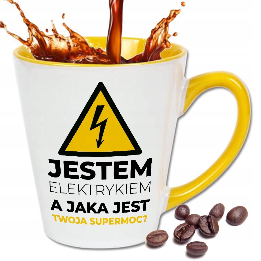 Kubek Latte Mały PREZENT DLA ELEKTRYKA WZORY - Inna marka | Sklep EMPIK.COM Kubek Latte Mały PREZENT DLA ELEKTRYKA WZORY - Inna marka | Sklep EMPIK.COM