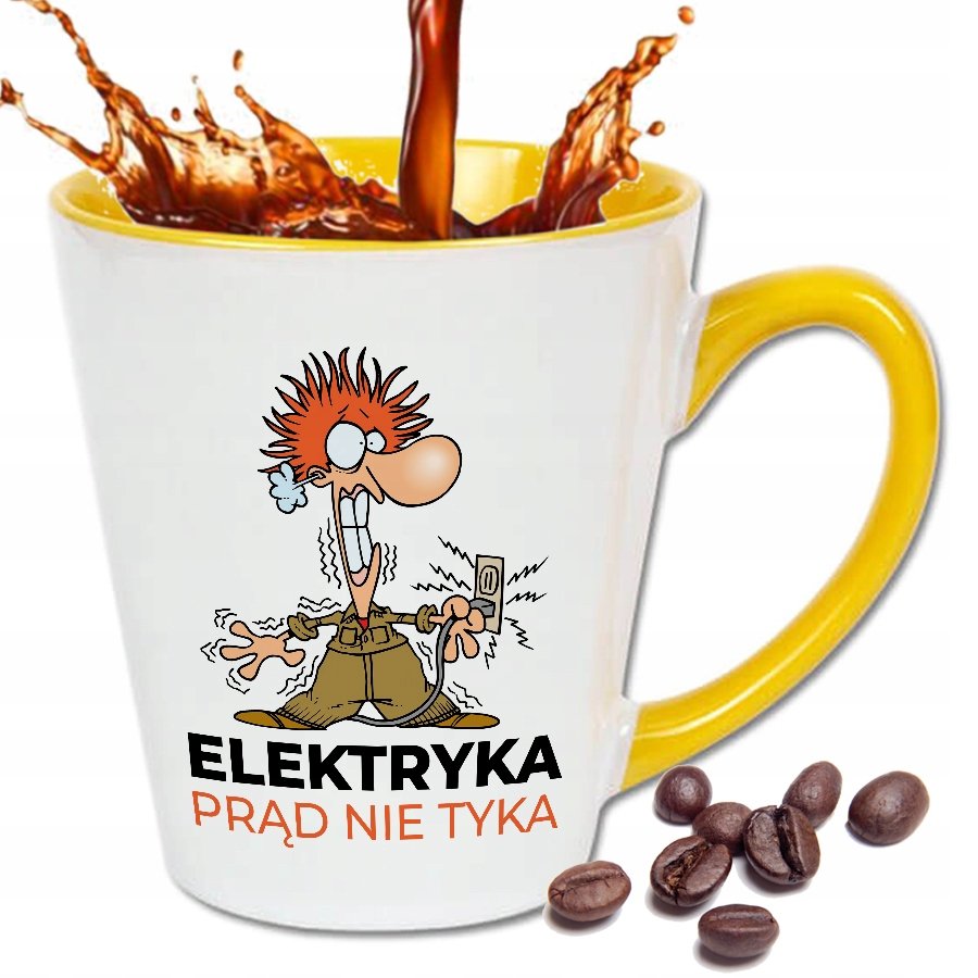 Kubek Latte Mały PREZENT ELEKTRYKA PRĄD NIE TYKA - Inna marka | Sklep ... Kubek Latte Mały PREZENT ELEKTRYKA PRĄD NIE TYKA - Inna marka | Sklep ...