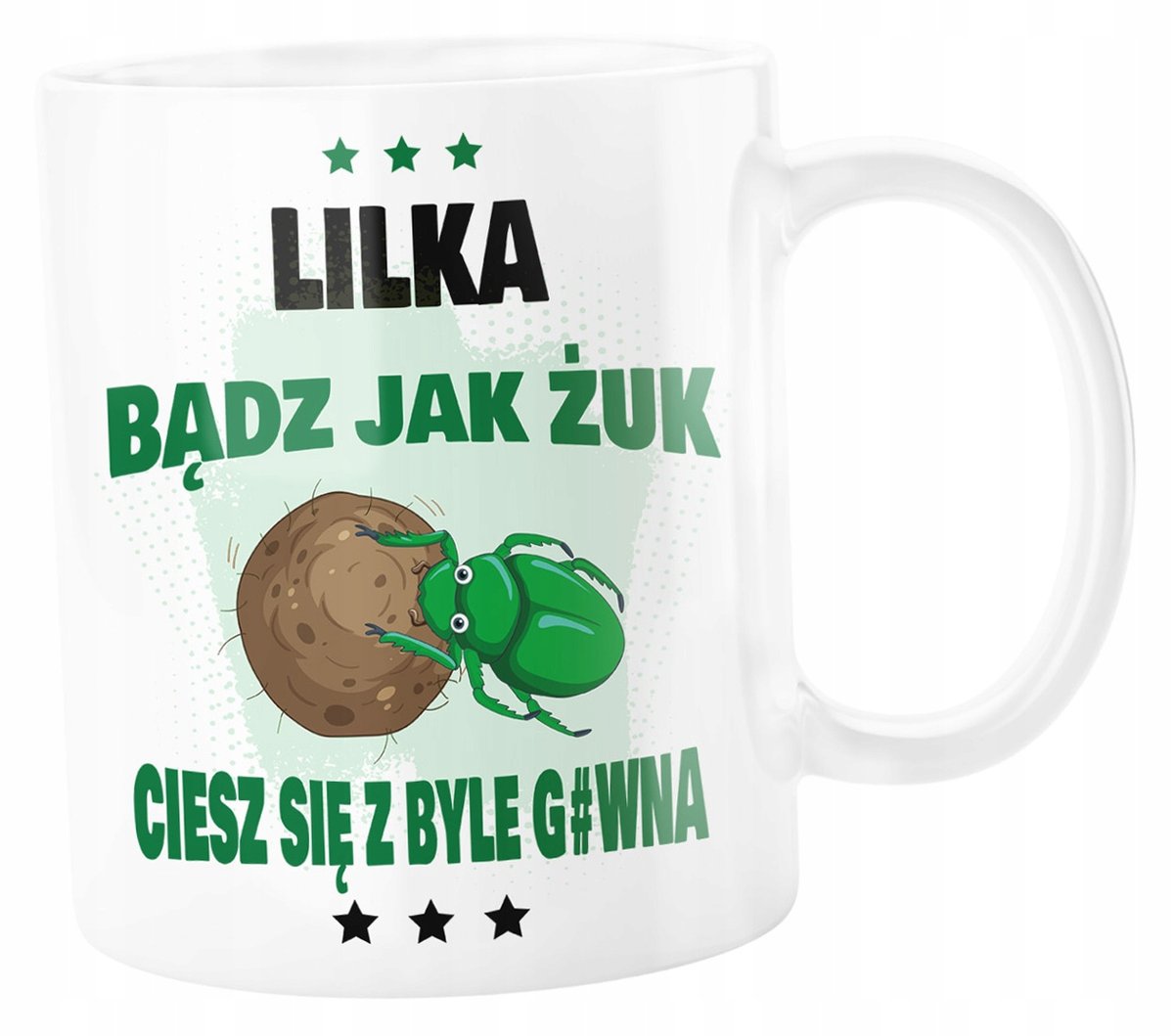 KUBEK LILKA BĄDŹ JAK ŻUK ŚMIESZNY PREZENT - Inna marka | Sklep EMPIK.COM