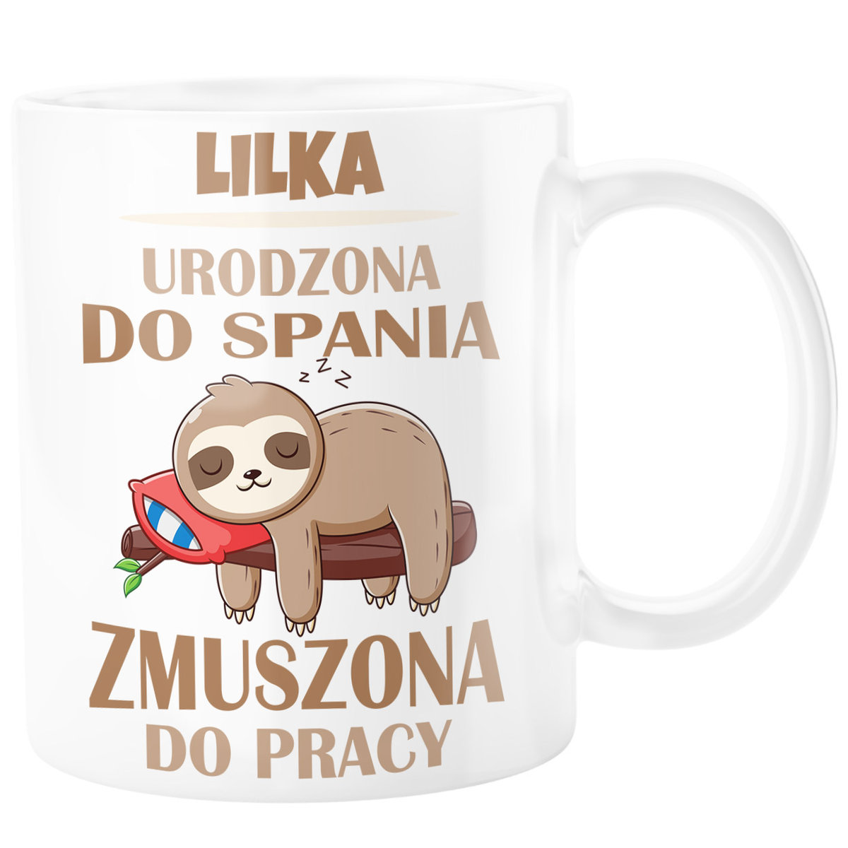 KUBEK LILKA URODZONA DO SPANIA ZMUSZONA DO PRACY - Inna marka | Sklep ...