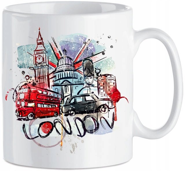 Kubek Londyn London UK - HaftNadruk | Sklep EMPIK.COM