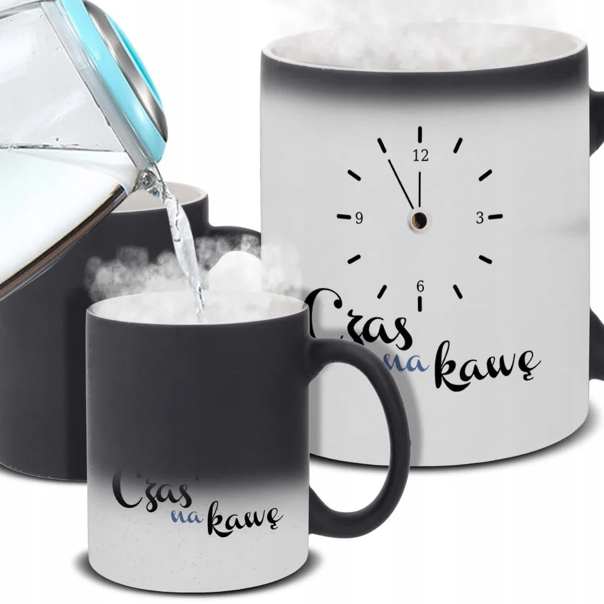 Kubek Magiczny CZAS NA KAWĘ Na Prezent Do Pracy W Korpo Wzory - Inna marka | Sklep EMPIK.COM