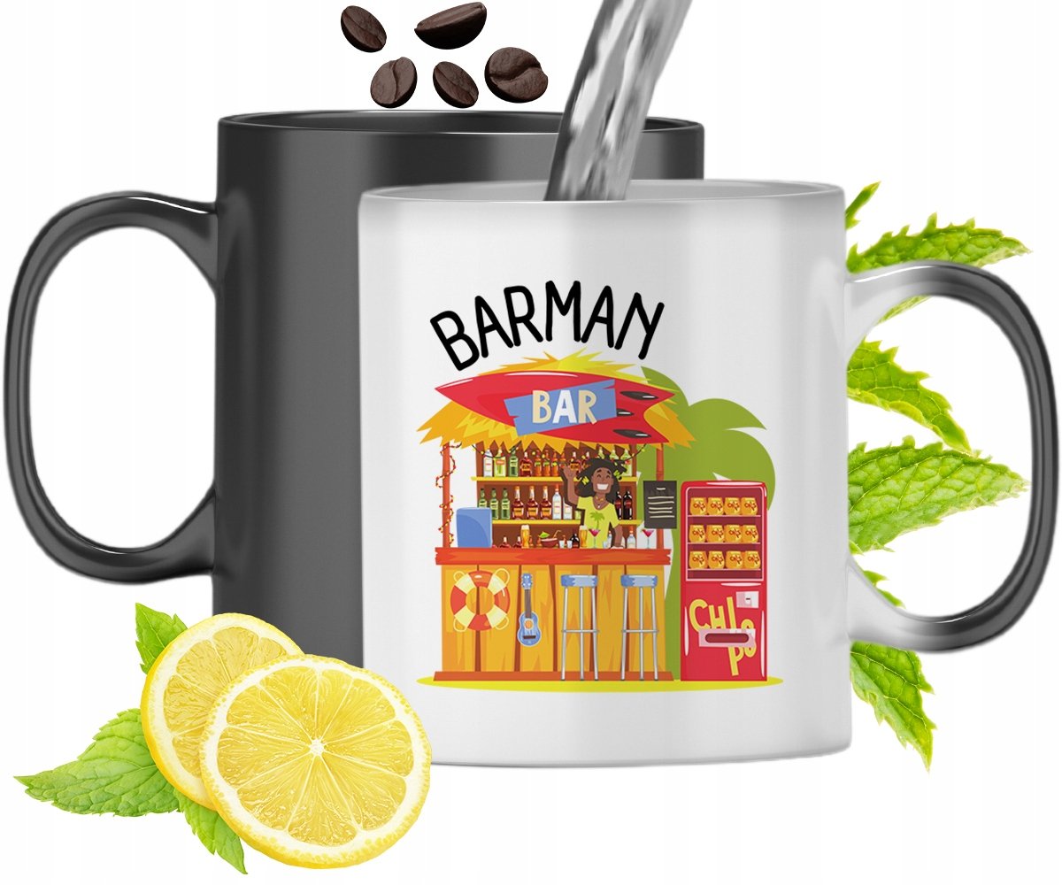 KUBEK MAGICZNY DLA BARMANA ZMIENIAJĄCY KOLOR - PoliDraw | Sklep EMPIK.COM