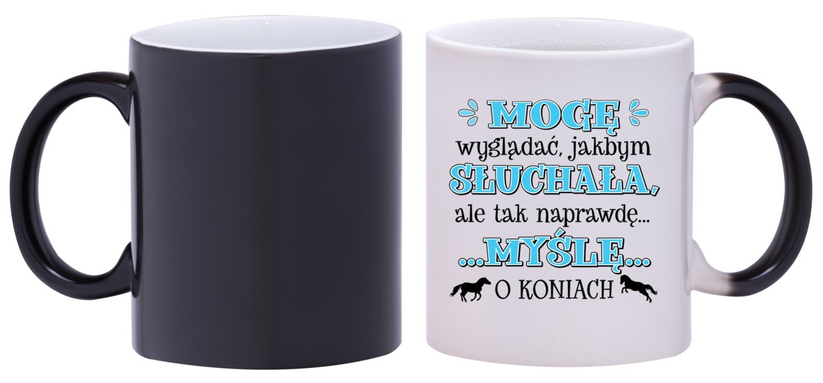 kubek magiczny dla dziewczyny kobiety śmieszne napisy prezent w655 - Inna marka | Sklep EMPIK.COM