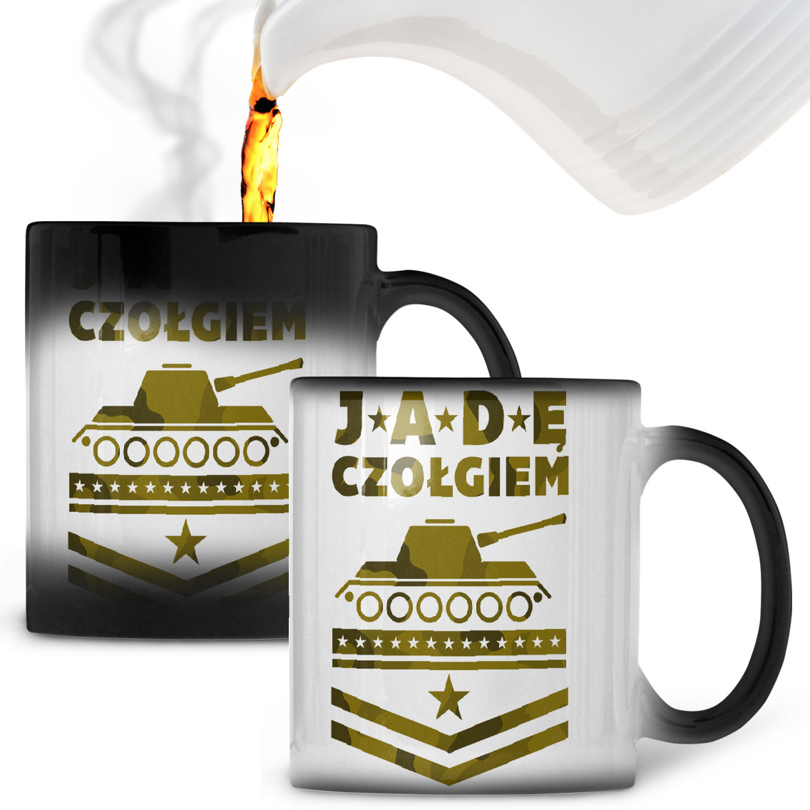 Kubek magiczny Militarny Jadę Czołgiem Moro Wojsko - VoloDonum | Sklep ...