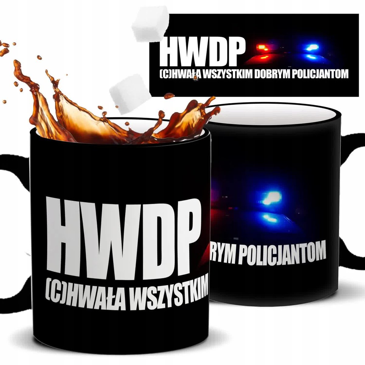Kubek Magiczny Na Prezent Dla Policjanta HWDP - Inna marka | Sklep ...