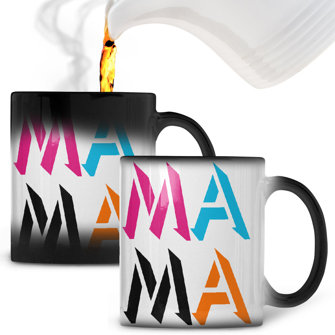 Kubek magiczny Napis Mama Dla Mamy Na Dzień Matki - VoloDonum | Sklep ...