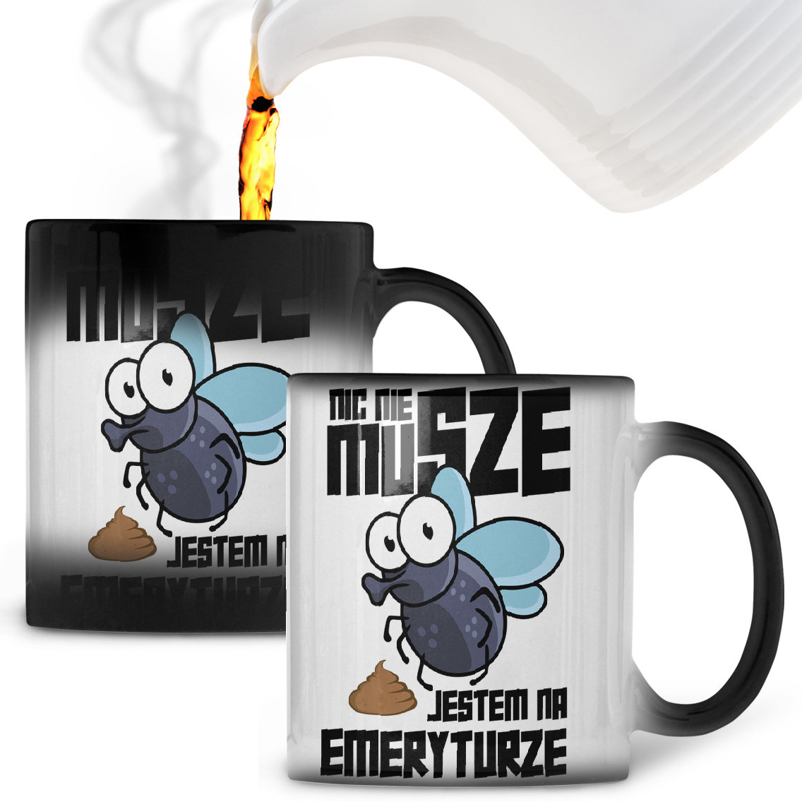 Kubek magiczny Nie Nie Musze Jestem Na Emeryturze Dla Emeryta ...
