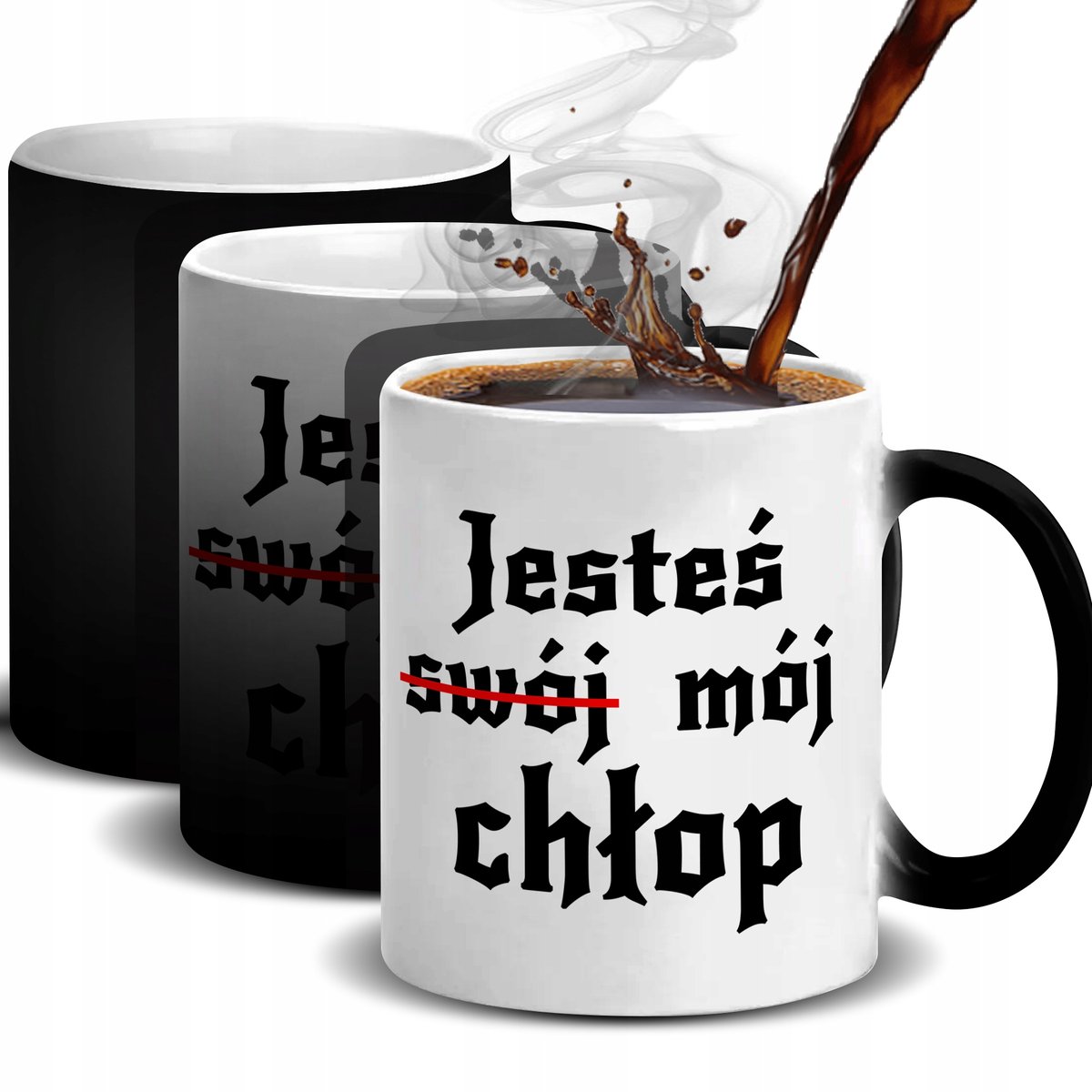 KUBEK MAGICZNY PREZENT DLA FANA SERIALU 1670 JESTEŚ MÓJ SWÓJ CHŁOP WZORY - StyleCouture | Sklep ...