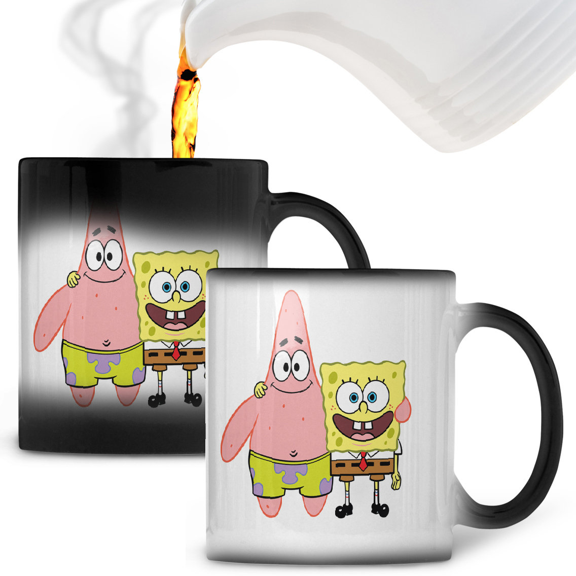 Kubek magiczny Spongebob Patryk - VoloDonum | Sklep EMPIK.COM
