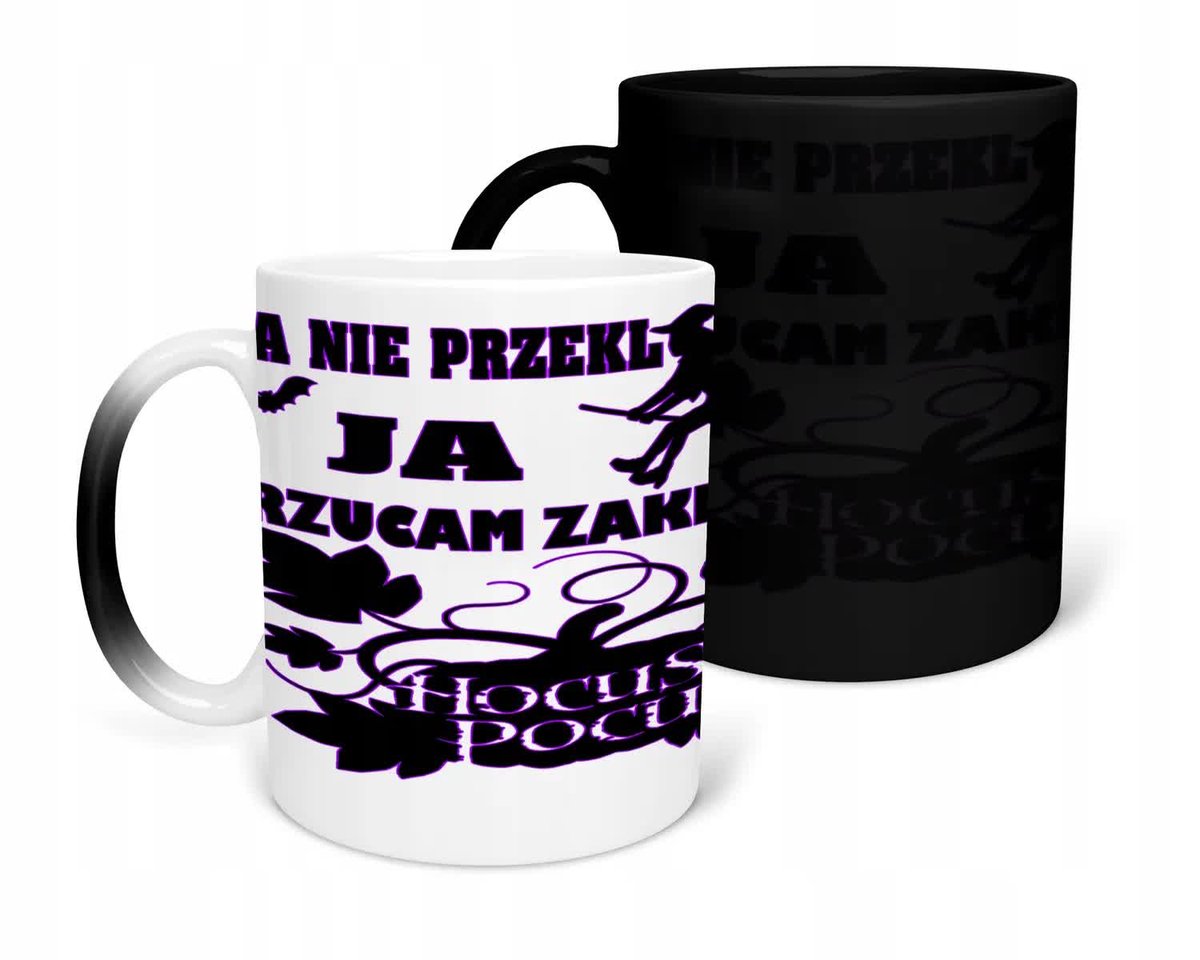 Kubek Magiczny Z Nadrukiem-Prezent Śmieszne Różne Wzory Do Wyboru+Imię - Inna marka | Sklep ...