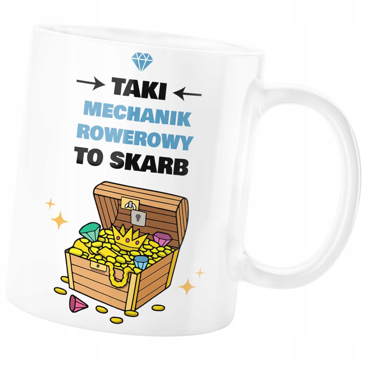 KUBEK MECHANIK ROWEROWY TO SKARB PREZENT - Inna marka | Sklep EMPIK.COM