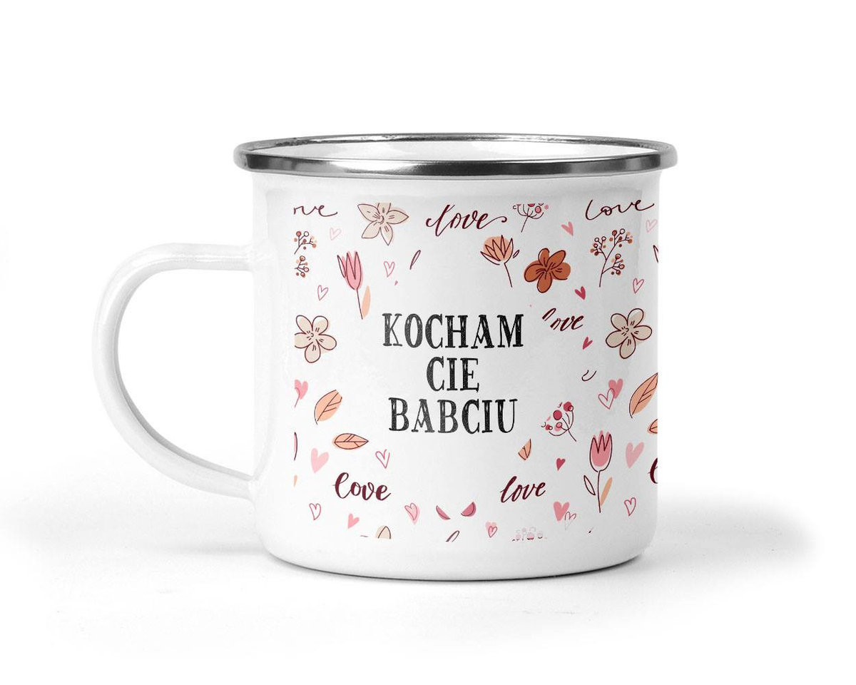 Kubek metalowy z nadrukiem dla Babci Na Prezent 3 - Kreatywny Warsztat | Sklep EMPIK.COM