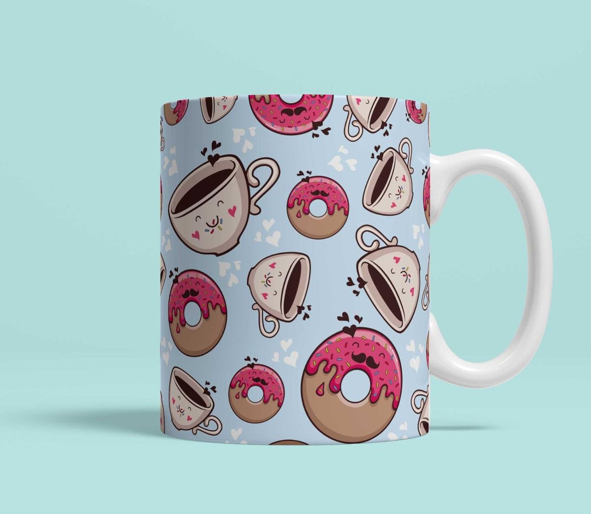 Kubek MIA HOME, Good Morning, błękitny, 330 ml - MIA home | Sklep EMPIK.COM