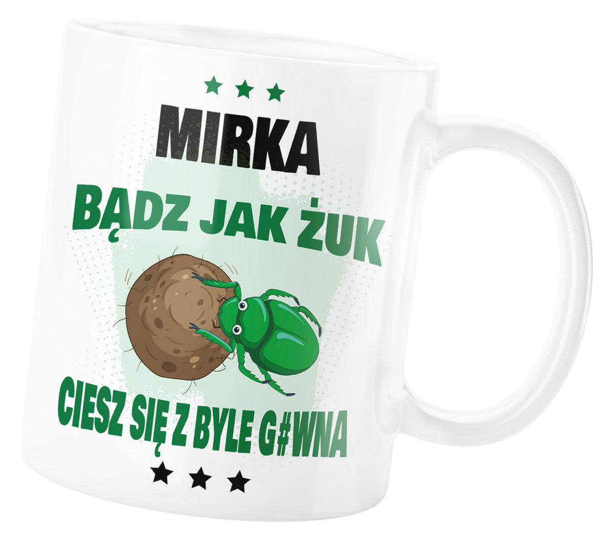 KUBEK MIRKA BĄDŹ JAK ŻUK ŚMIESZNY PREZENT - Inna marka | Sklep EMPIK.COM