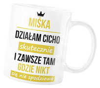 KUBEK MIŚKA DZIAŁAM CICHO SKUTECZNIE - Inna marka | Sklep EMPIK.COM